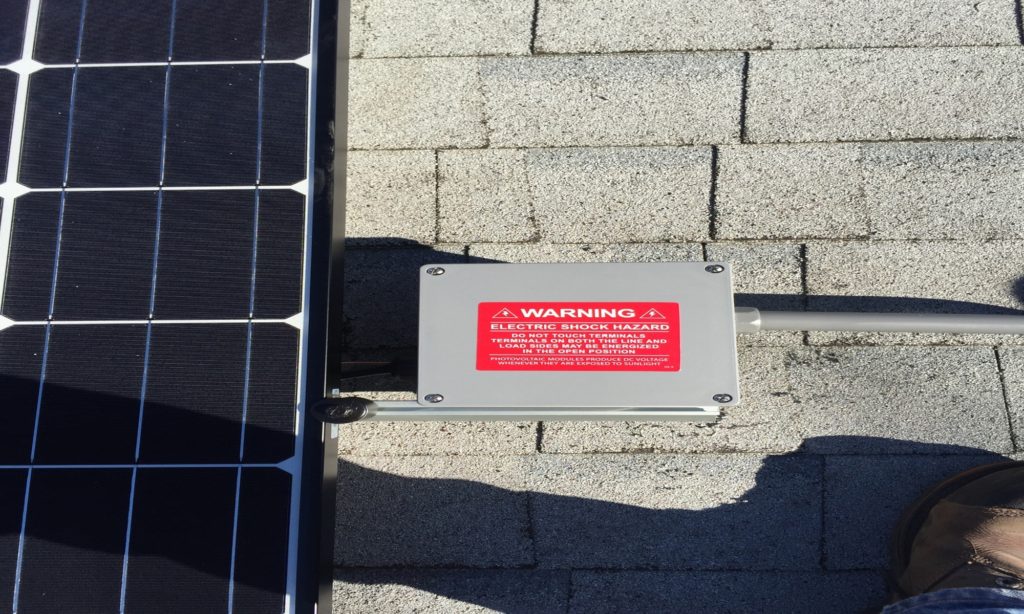 - Solar Warning Labels